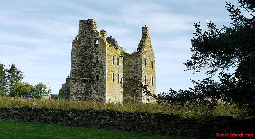 Knockhall Castle - Zamki Szkocji