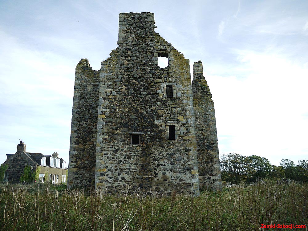 Knockhall Castle - Zamki Szkocji