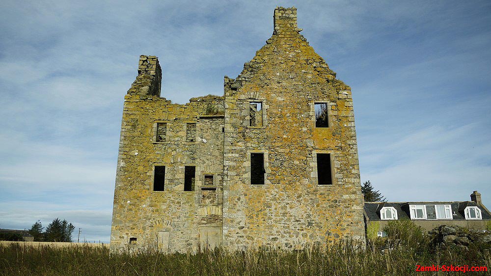 Knockhall Castle - Zamki Szkocji